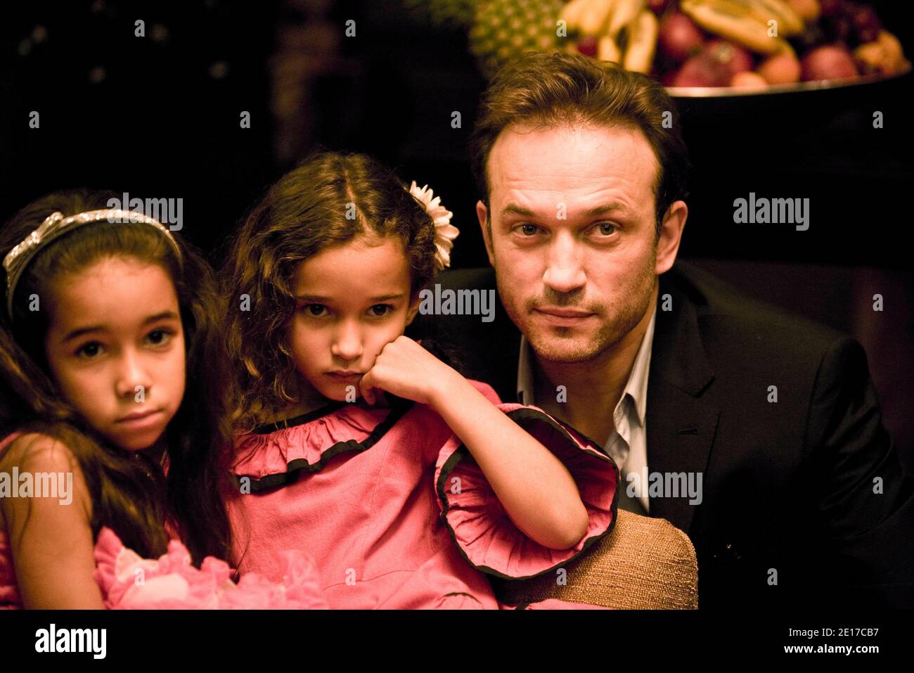 EXCLUSIVE. Iman Perez, Vincent Perez on the set of "Baiser Papillon ...
