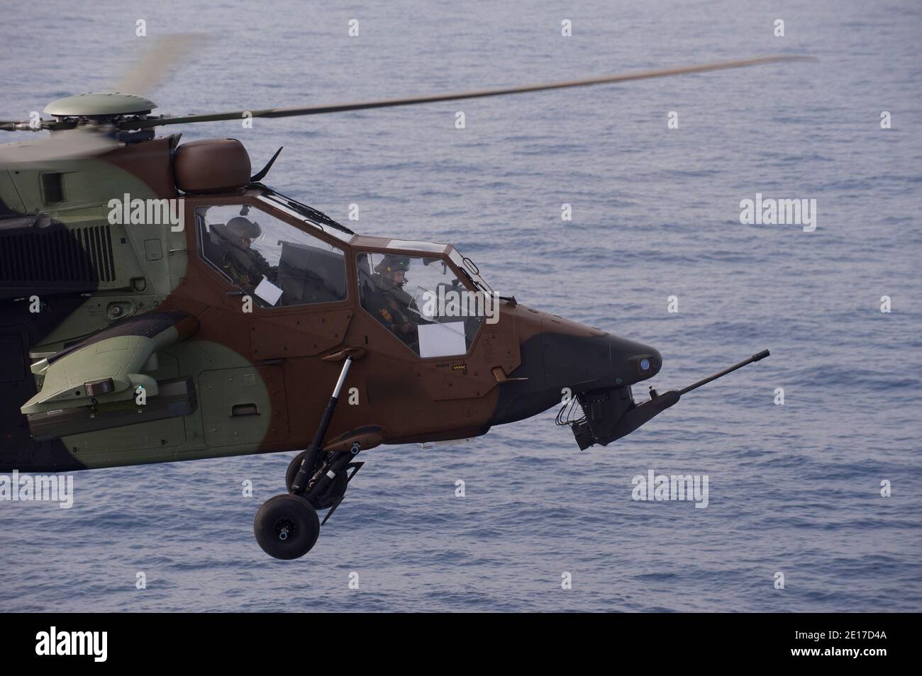 Tigre helicopter pictured off the Libyan coast on June 3, 2011. French ...