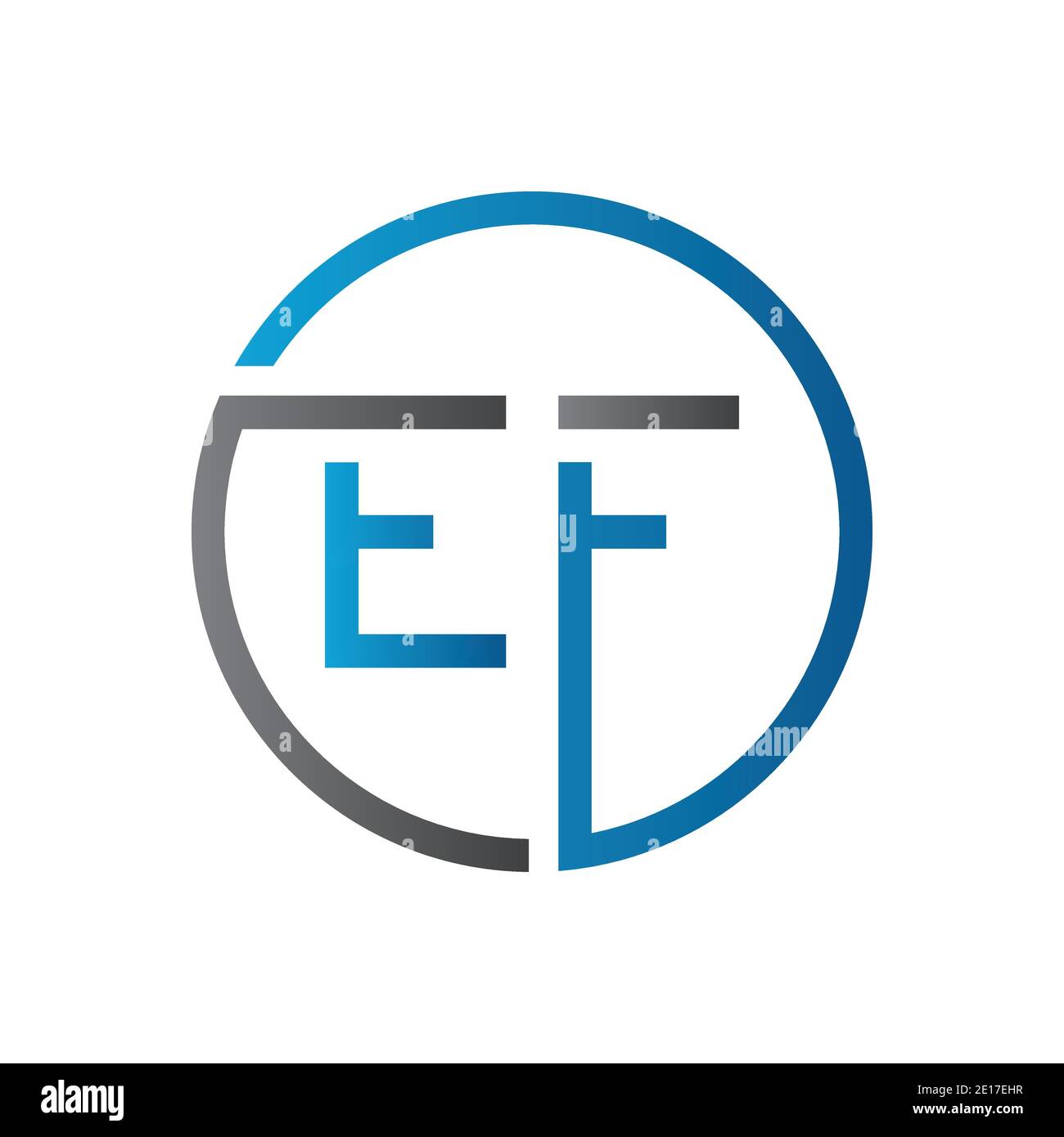 Initial EF Letter Logo Creative Typography Vector Template. Creative ... Initial EF Letter Logo Creative Typography Vector Template. Creative ...