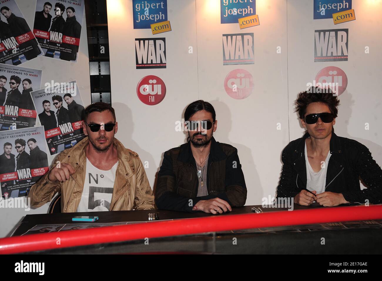 NO TABLOIDS. Singer Jared Leto and his band 30 Seconds To Mars ...