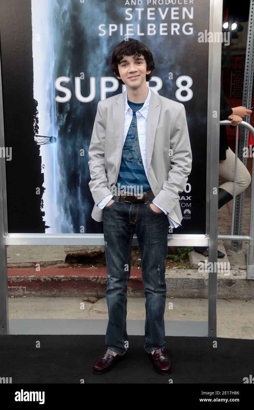 Zach Mills arriving for "Super 8" Film Premiere held at the Regency ...