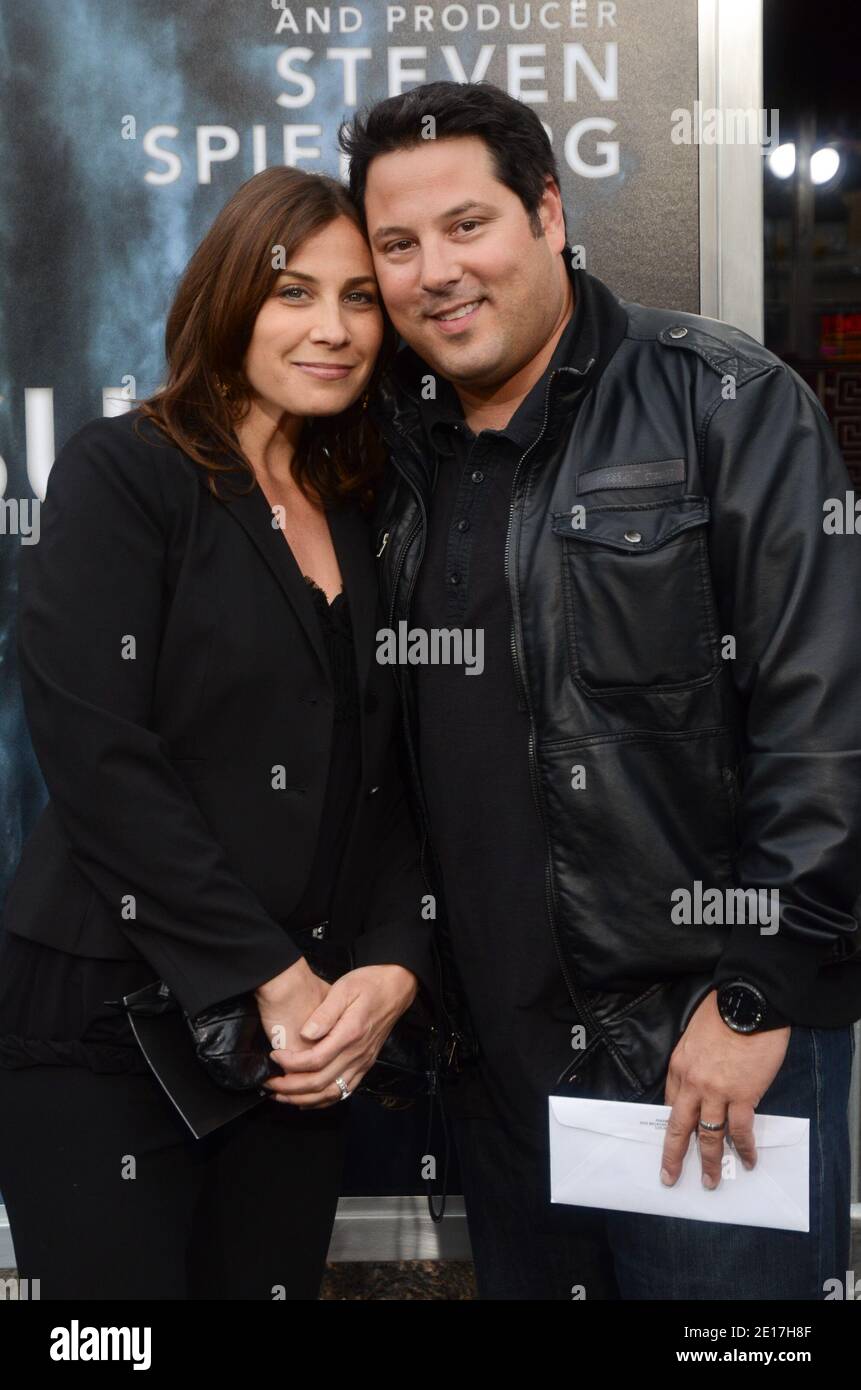 Greg Grunberg and Elizabeth Grunberg arrive for "Super 8" Film Premiere ...