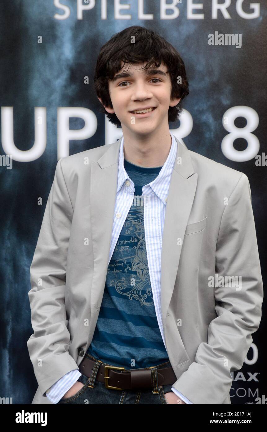 Zach Mills arriving for "Super 8" Film Premiere held at the Regency ...