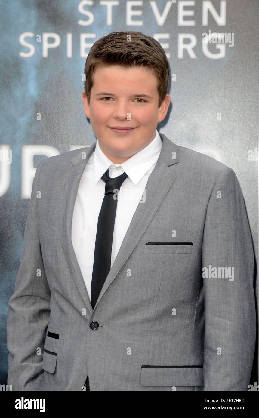 Riley griffiths super 8 premiere hi-res stock photography and images ...