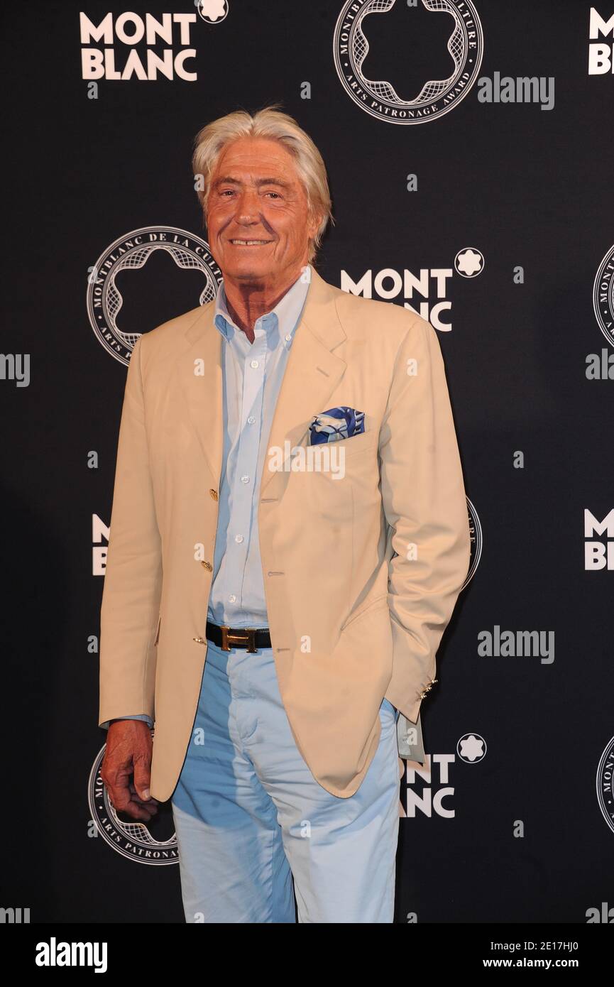 Pierre Cornette De Saint-Cyr attending the Mont Blanc The Art Of Writng ...