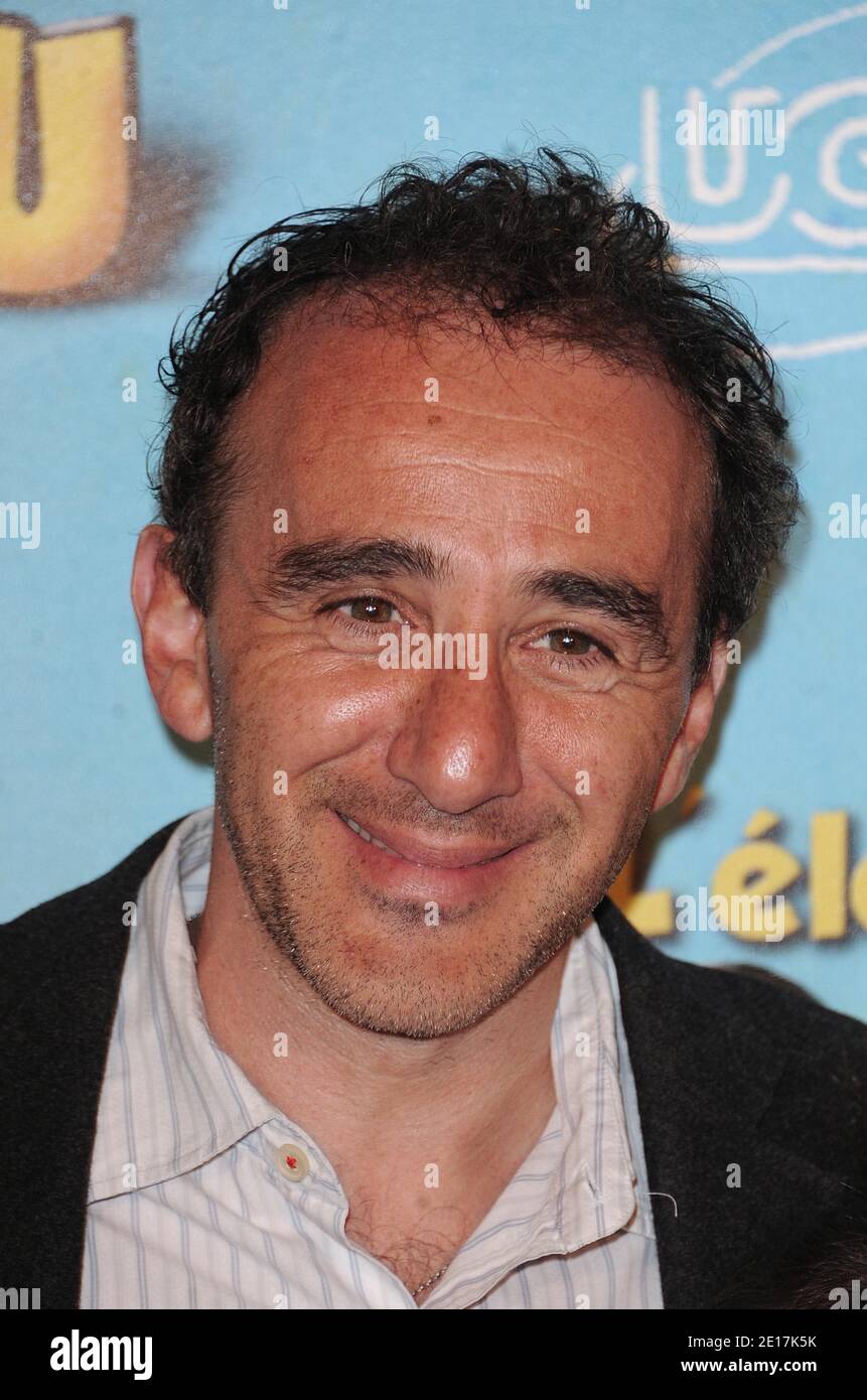 Elie Seimoun attending the premiere of L'Eleve Ducobu at the Grand Rex ...