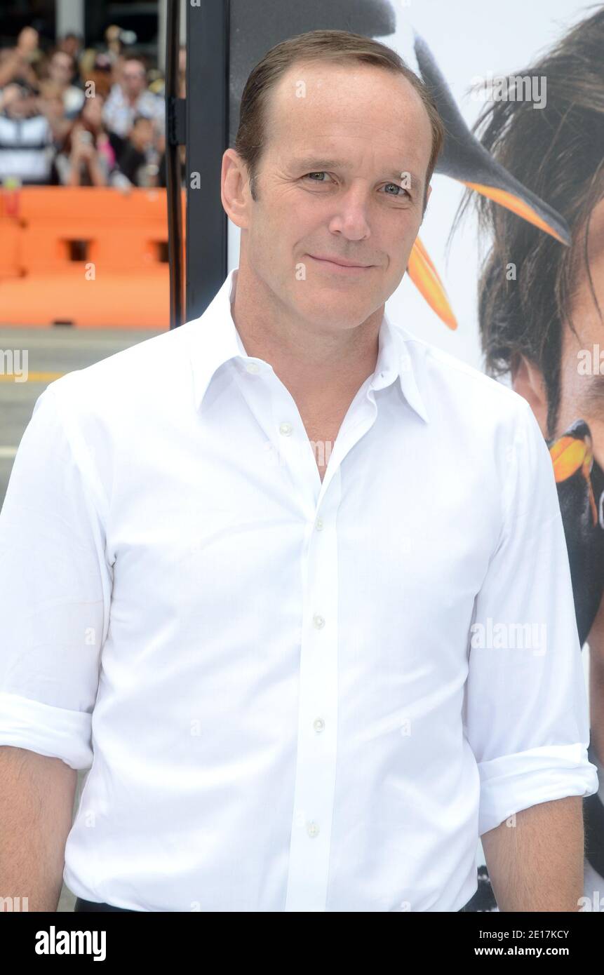 Clark Gregg arriving for the premiere of 20th Century Fox's "Mr. Popper ...