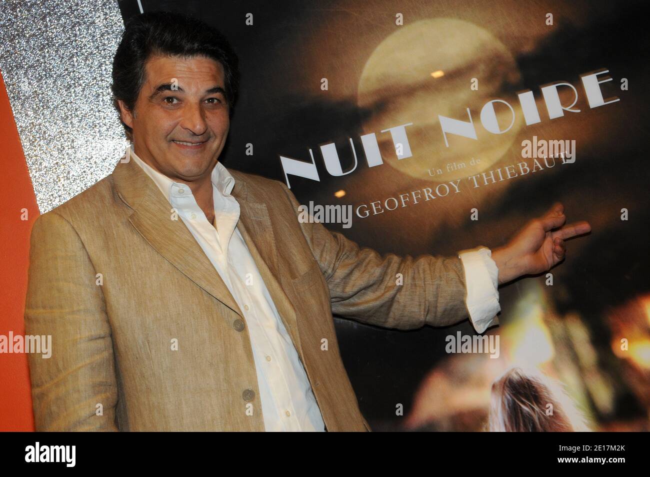 EXCLUSIVE. Marc Samuel arriving for the premiere of short movie 'Nuit ...