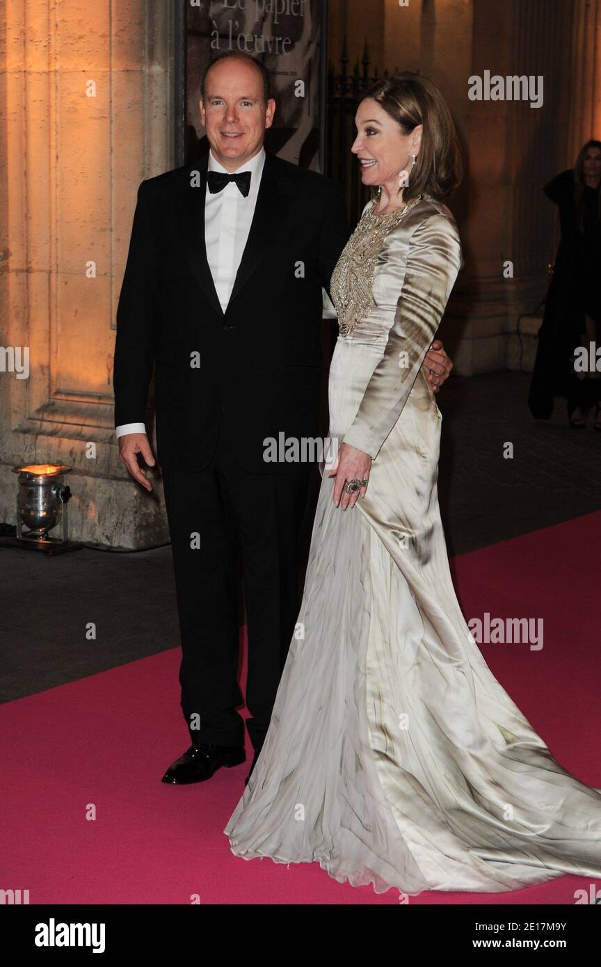Prince Albert II of Monaco and Becca Cason Trash attending the ...