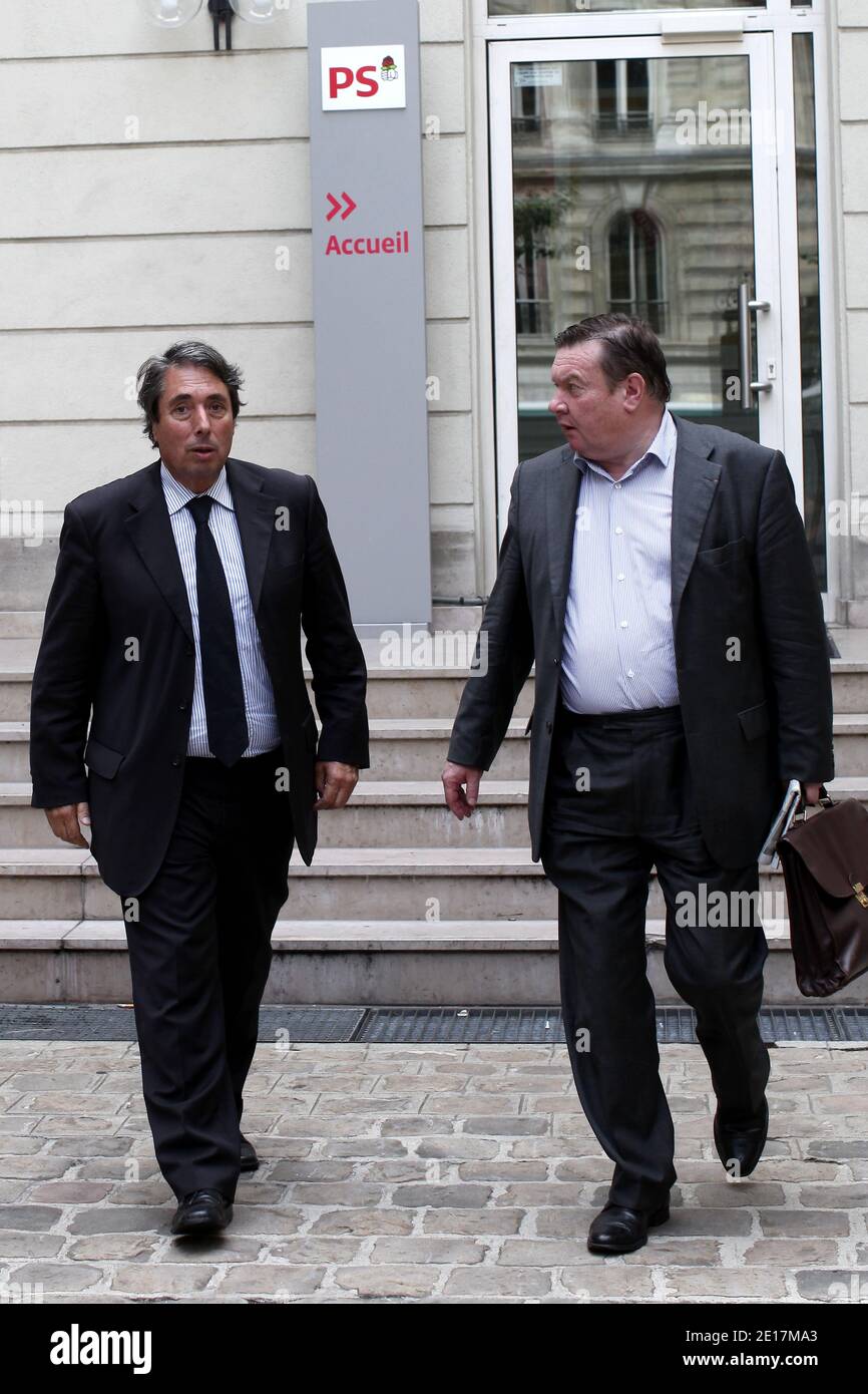 Mayor of Grenoble Michel Destot is pictured as he arrives at the ...