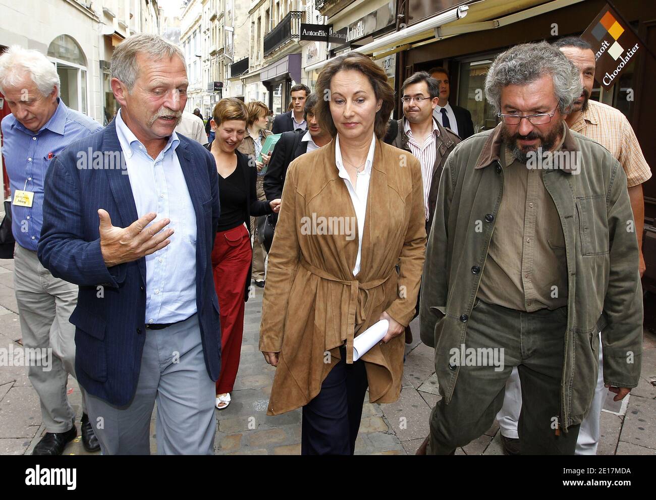 French European ecologist deputy (EELV) and anti-globalization activist ...