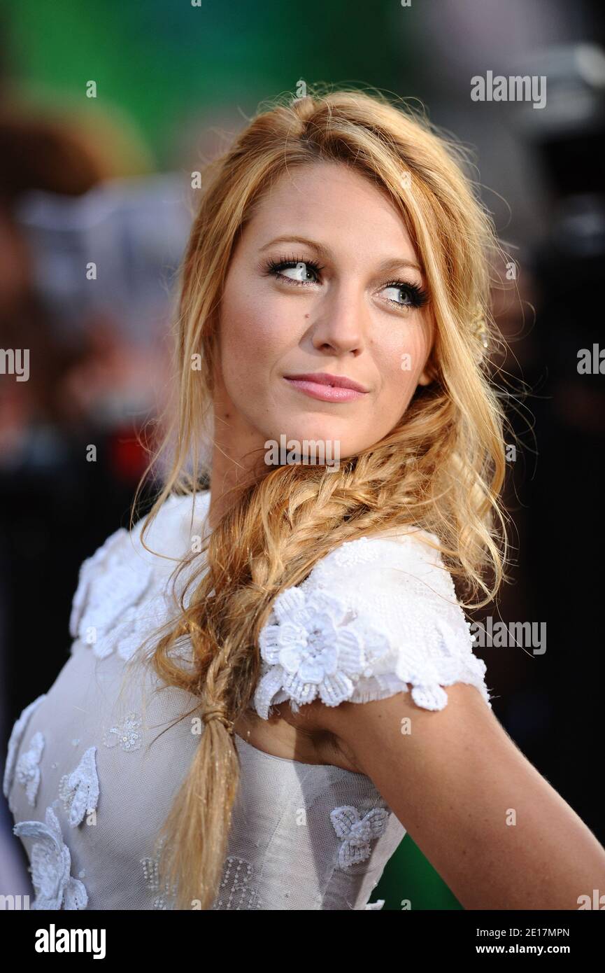 Blake Lively attends the premiere of Warner Bros "Green Lantern" at the ...