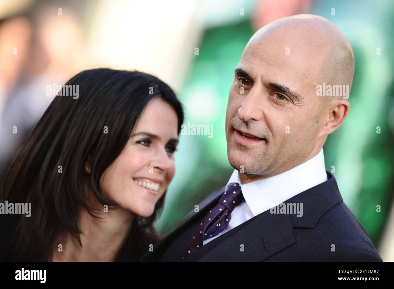 Mark Strong attends the premiere of Warner Bros "Green Lantern" at the ...