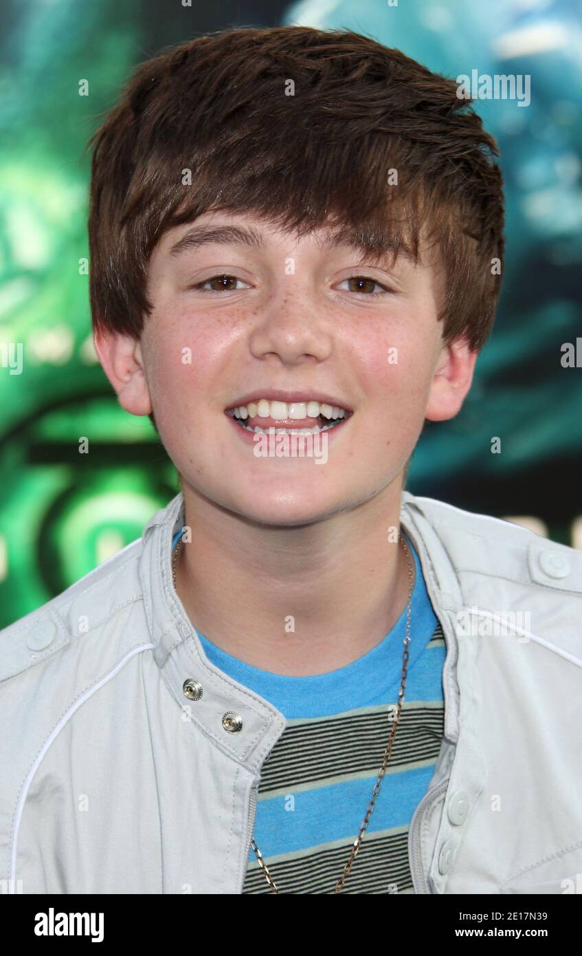 Grayson Chance, Green Lantern, film premiere at Grauman's Chinese ...