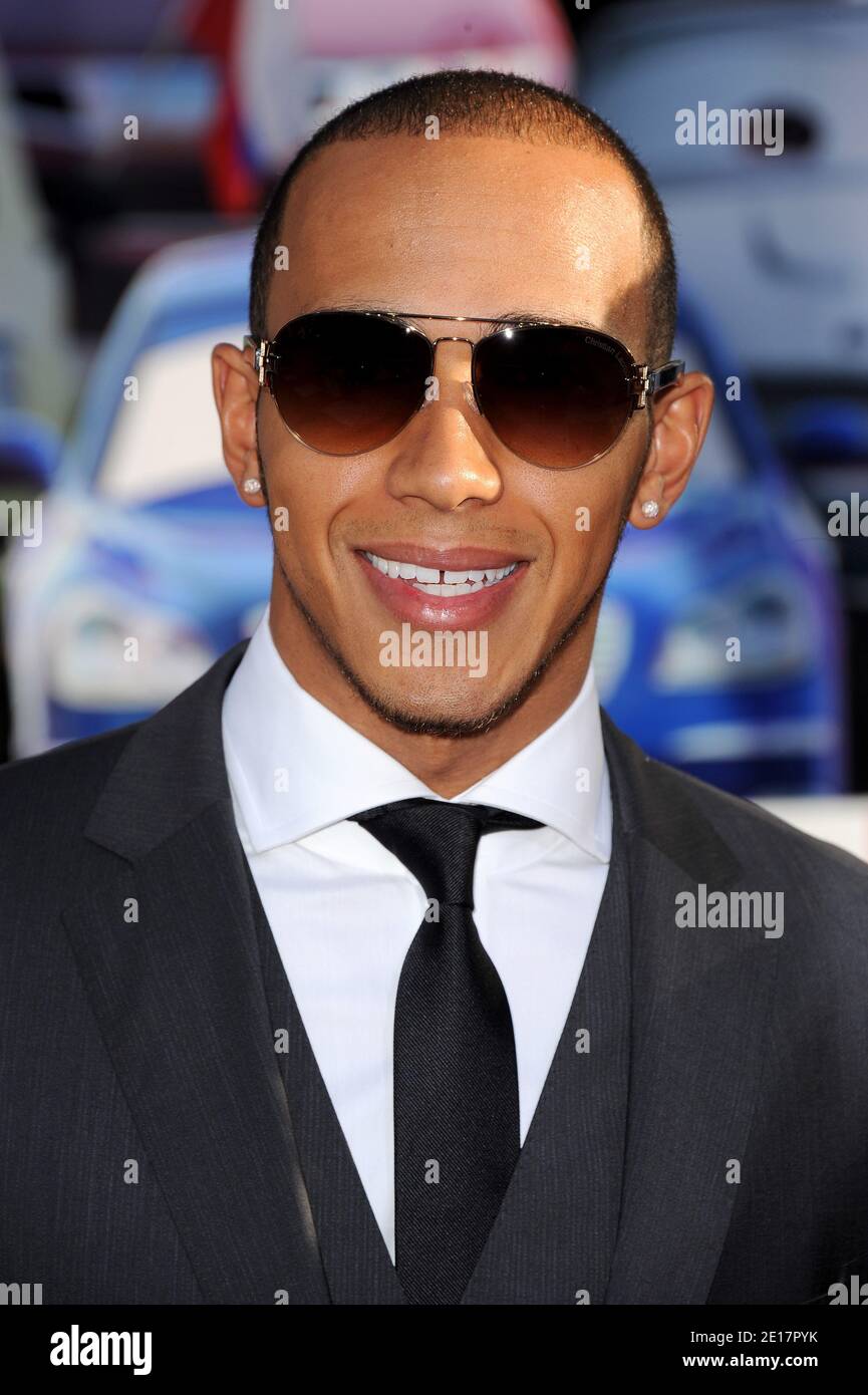Lewis Hamilton attends the Pixars Studios 'Cars 2' premiere in Los ...