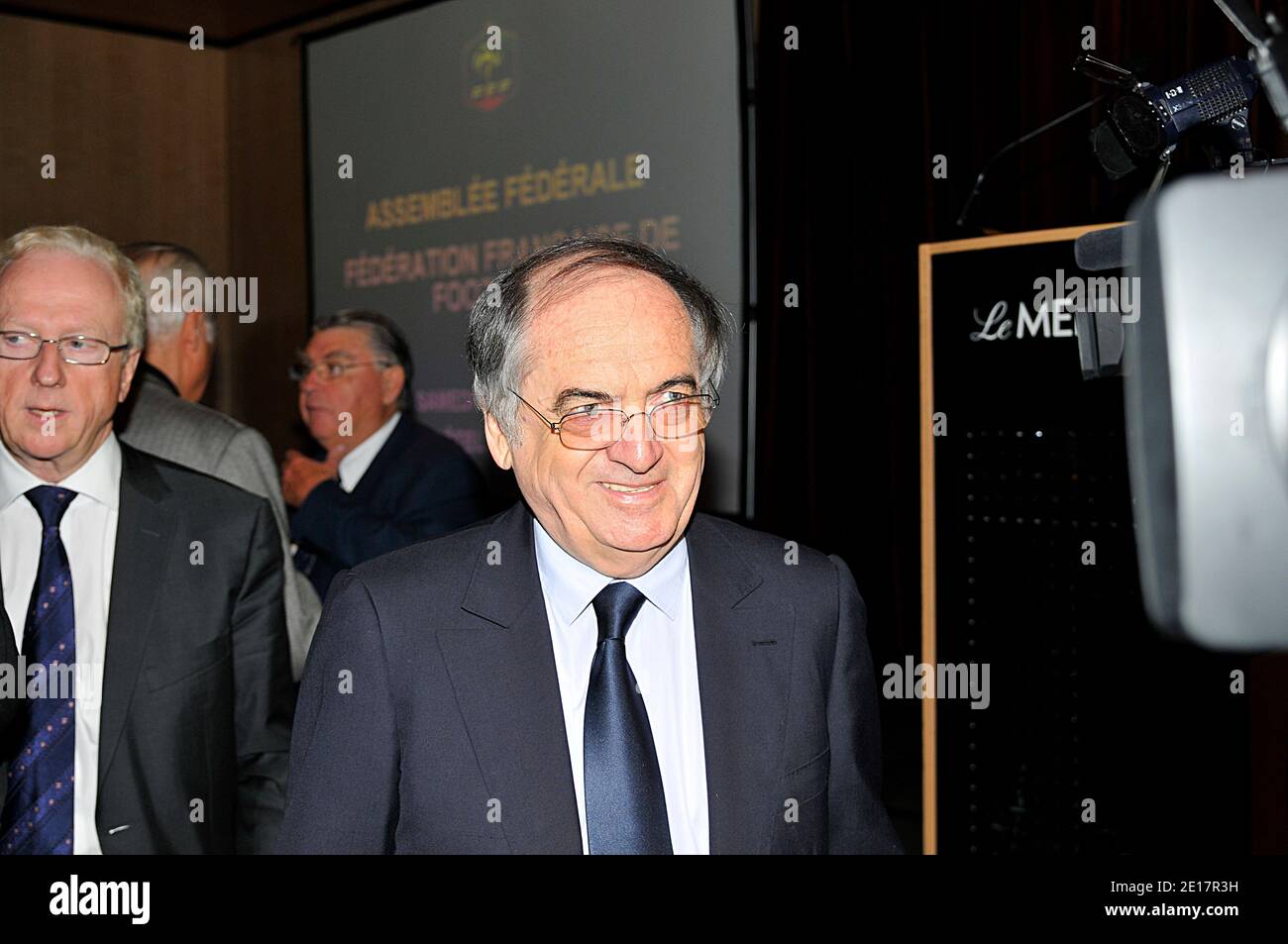 New FFF President Noel Le Graet at the FFF (French Federation Football ...