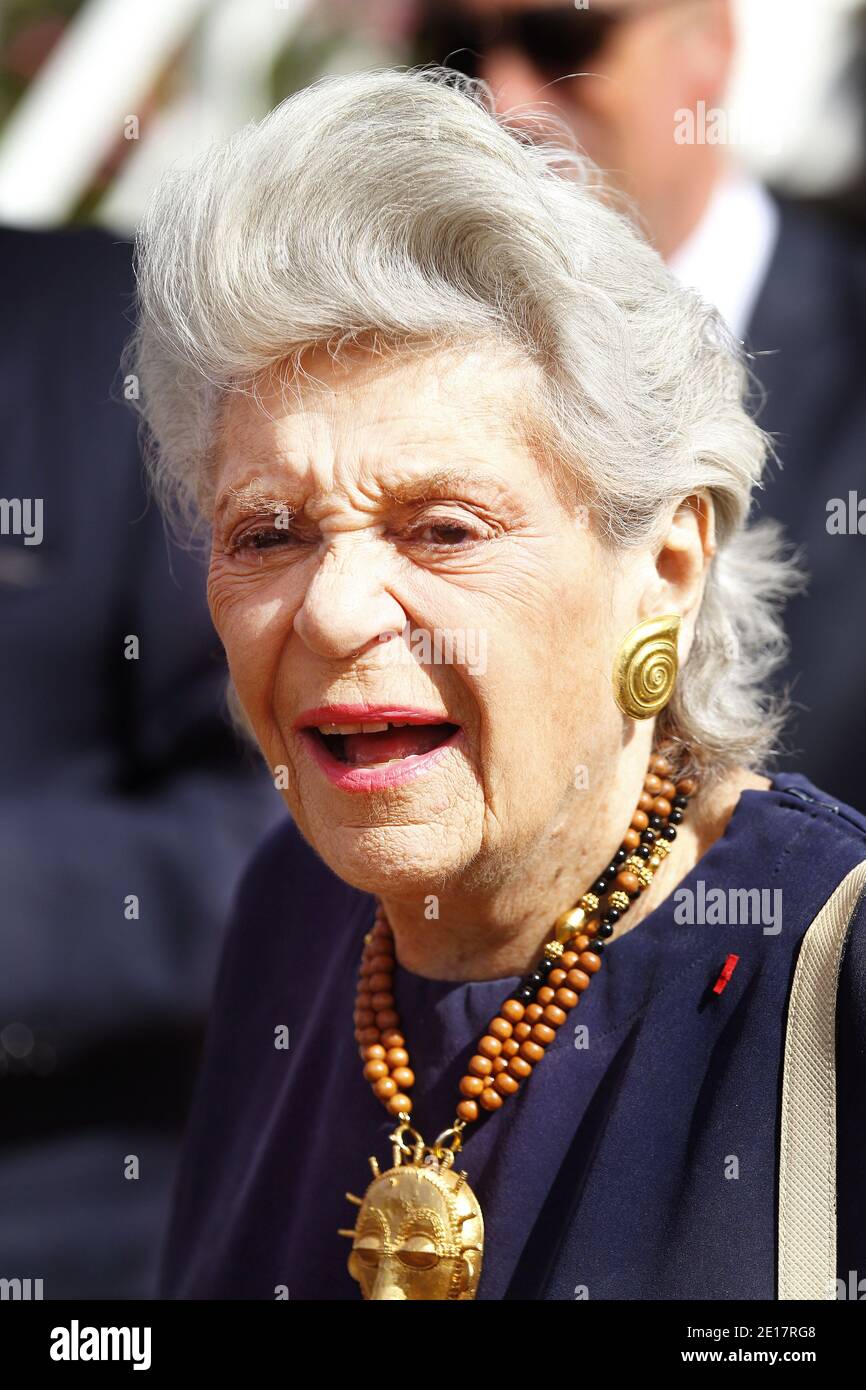 Baroness Philippine de Rothschild, the owner of the French winery ...