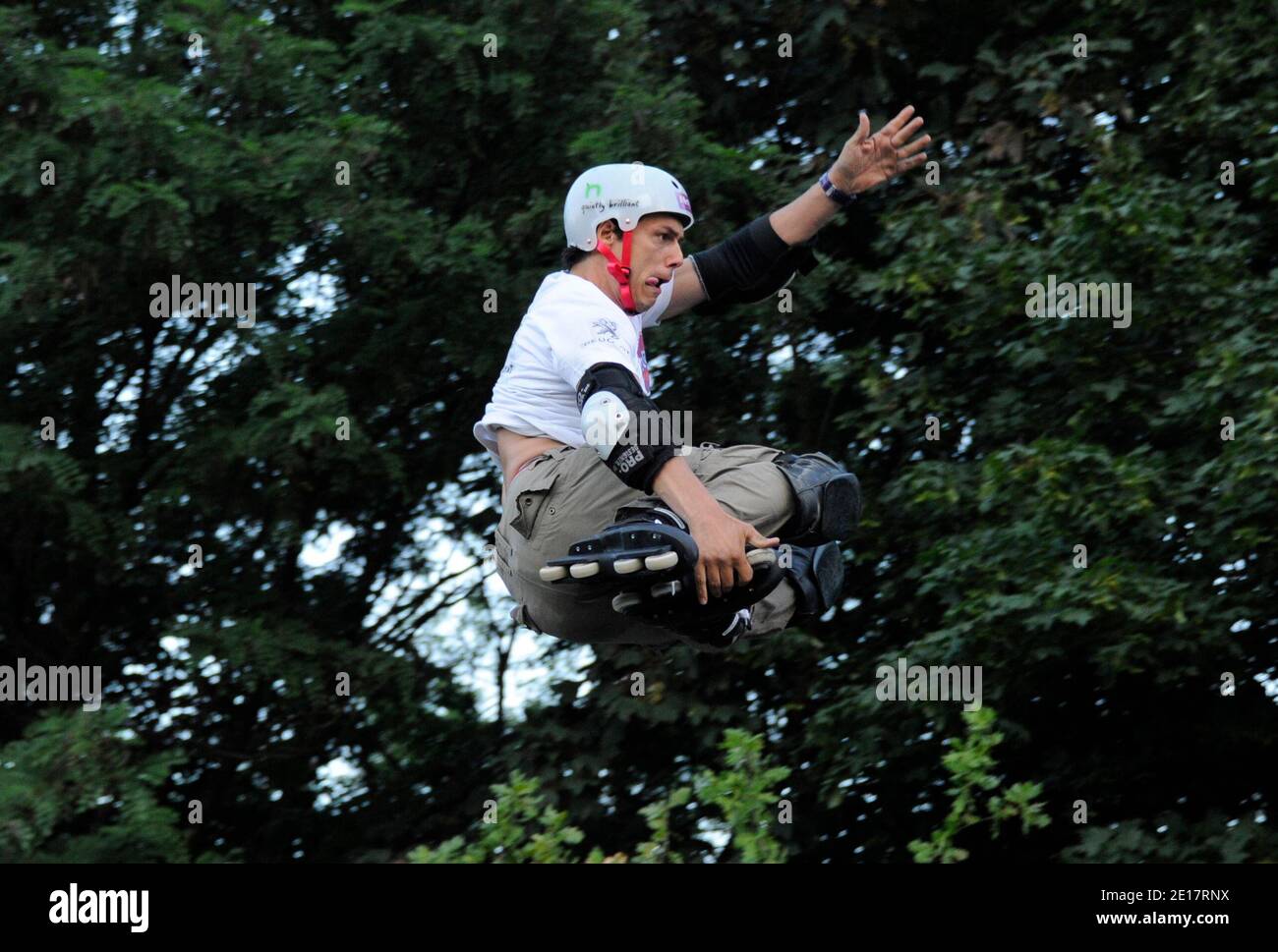 Taig Khris during a training session at INSEP center in Paris, France ...