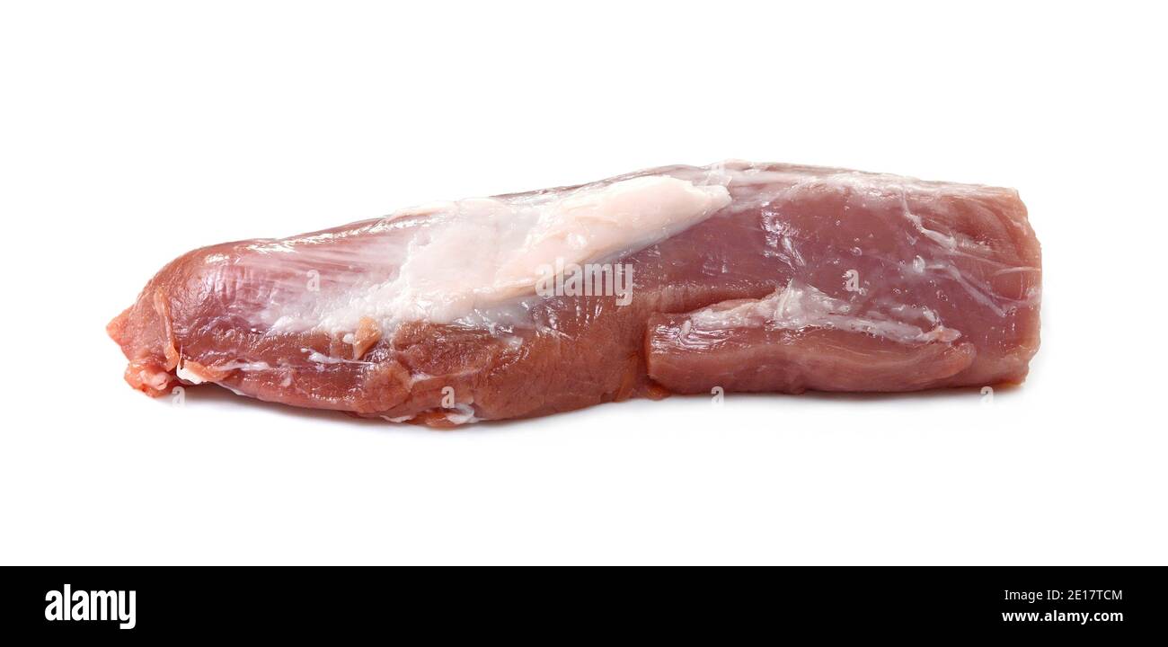 Fresh raw beef meat isolated over white background Stock Photo - Alamy