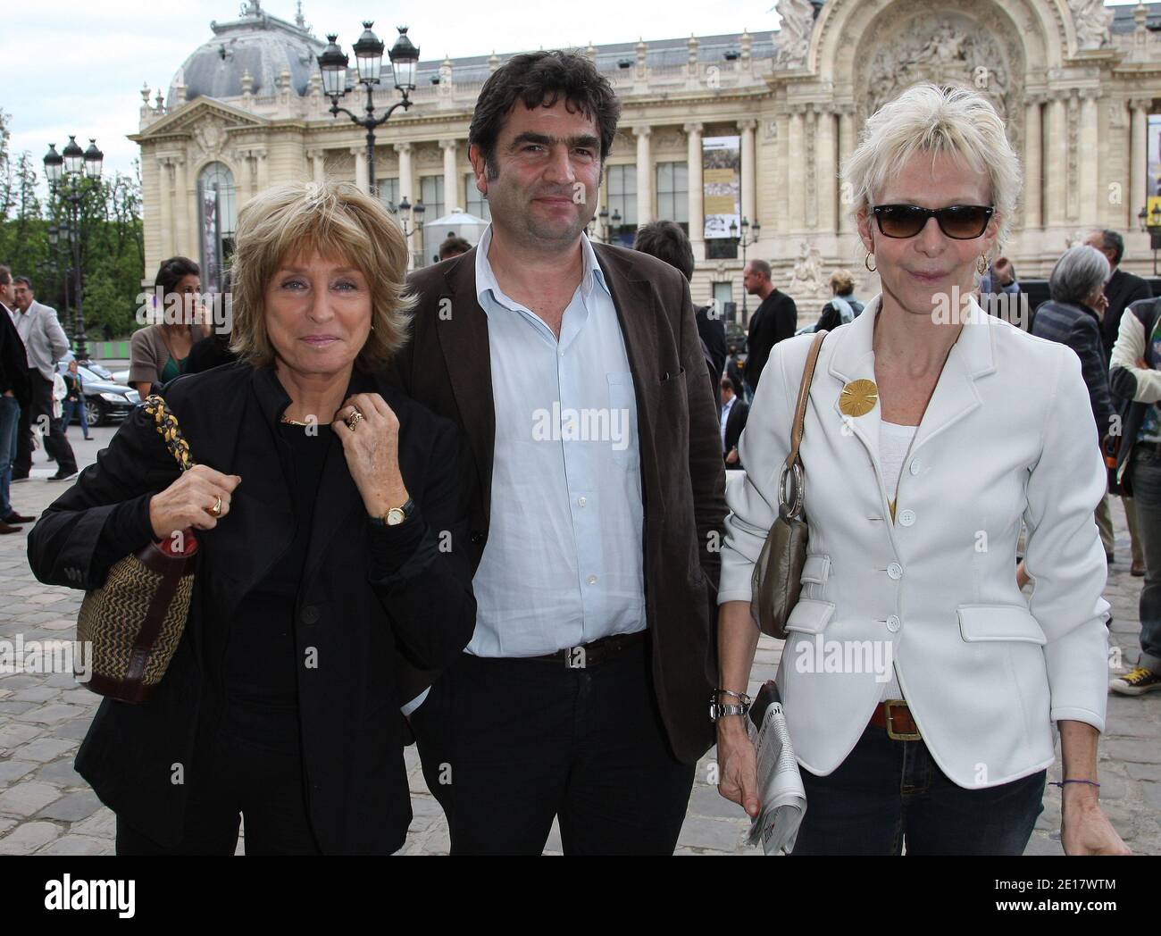 EXCLUSIVE - (L-R) Daniele Thompson and Romain Goupil and Tonie Marshall ...