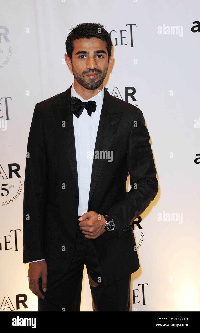Abdulla Al Kaabi attending the amfAR Inspiration Gala at Pavillon ...