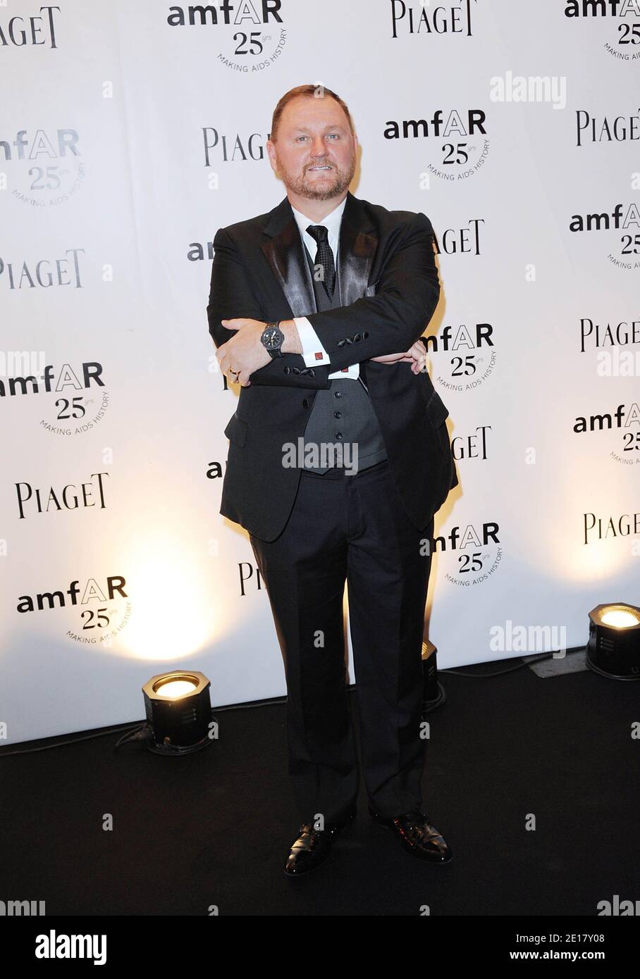 Kevin Frost attending the amfAR Inspiration Gala at Pavillon Gabriel in Paris, France on June 23 ...