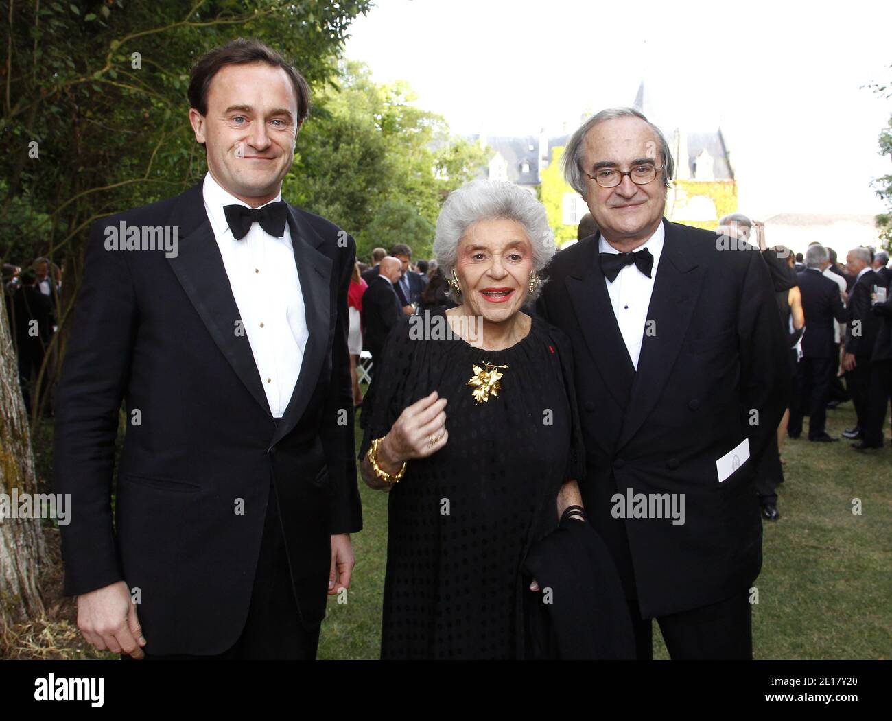 Baronness Philippine de Rothschild, husband Jean-Pierre de Beaumarchais ...