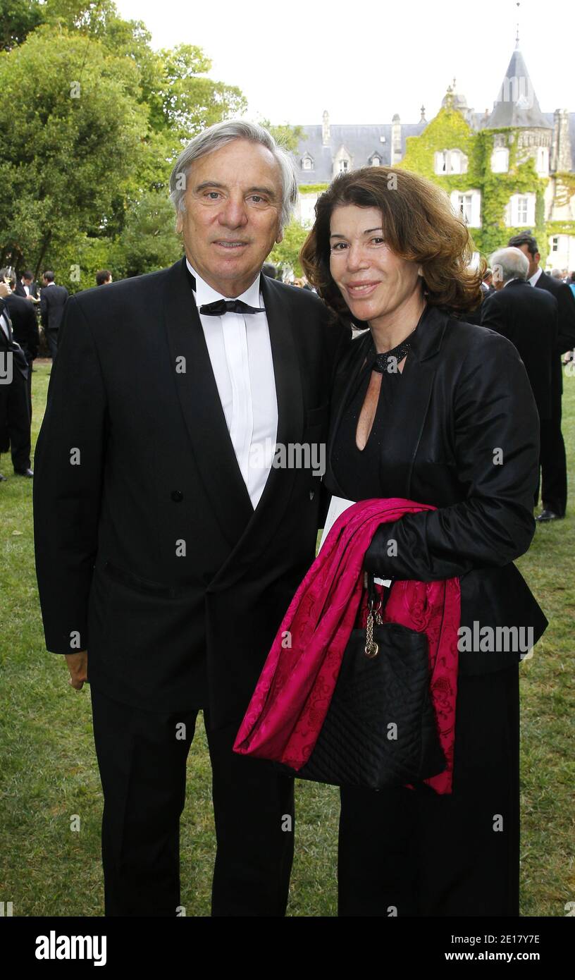 Daniel Cathiard and wife Florence Cathiard, the owners of Chateau Smith ...