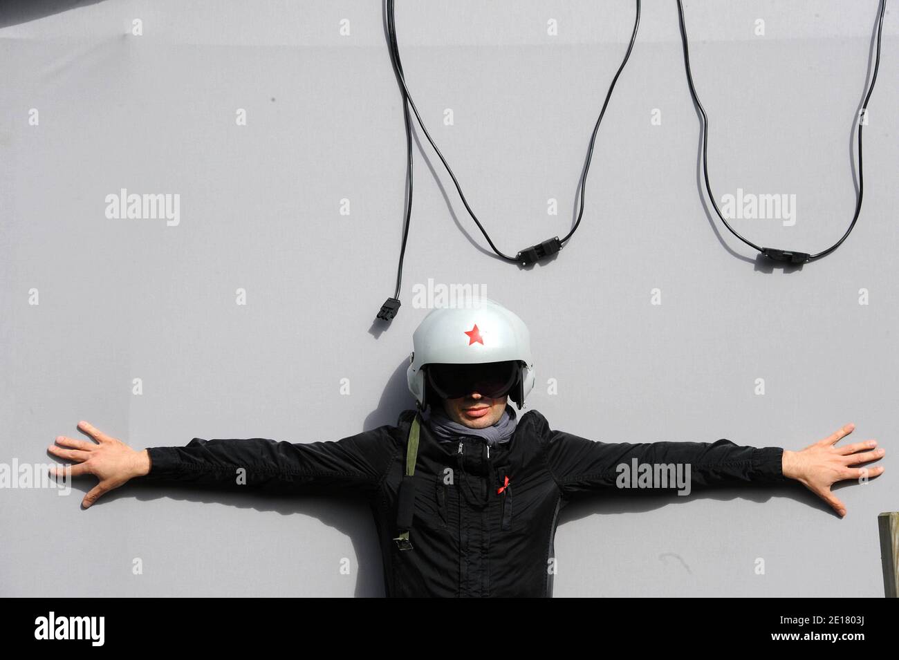 French singer Cascadeur poses during the annual AIDS charity and ...