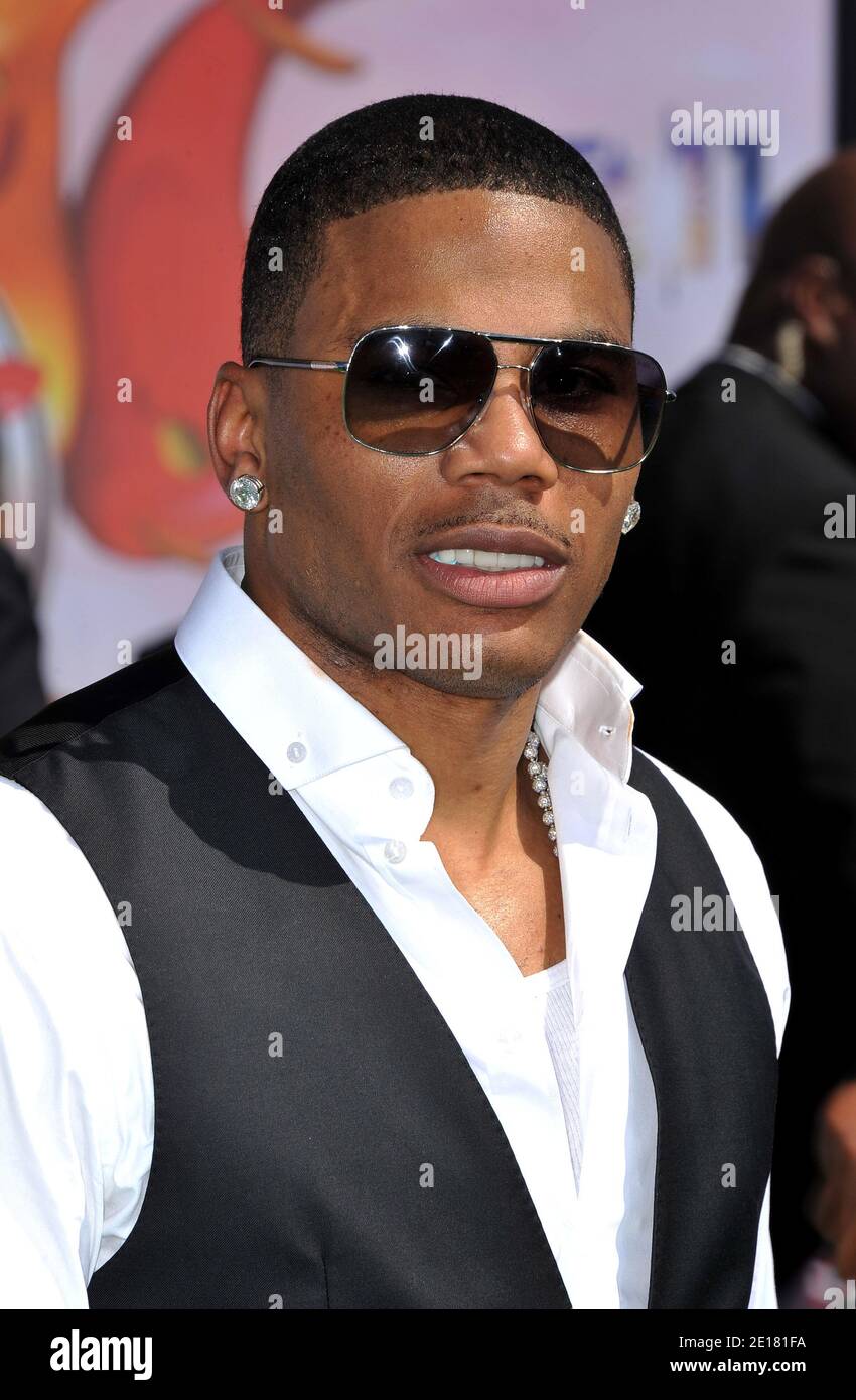 Nelly arrives at the 2011 BET Awards held at the Shrine Auditorium in ...