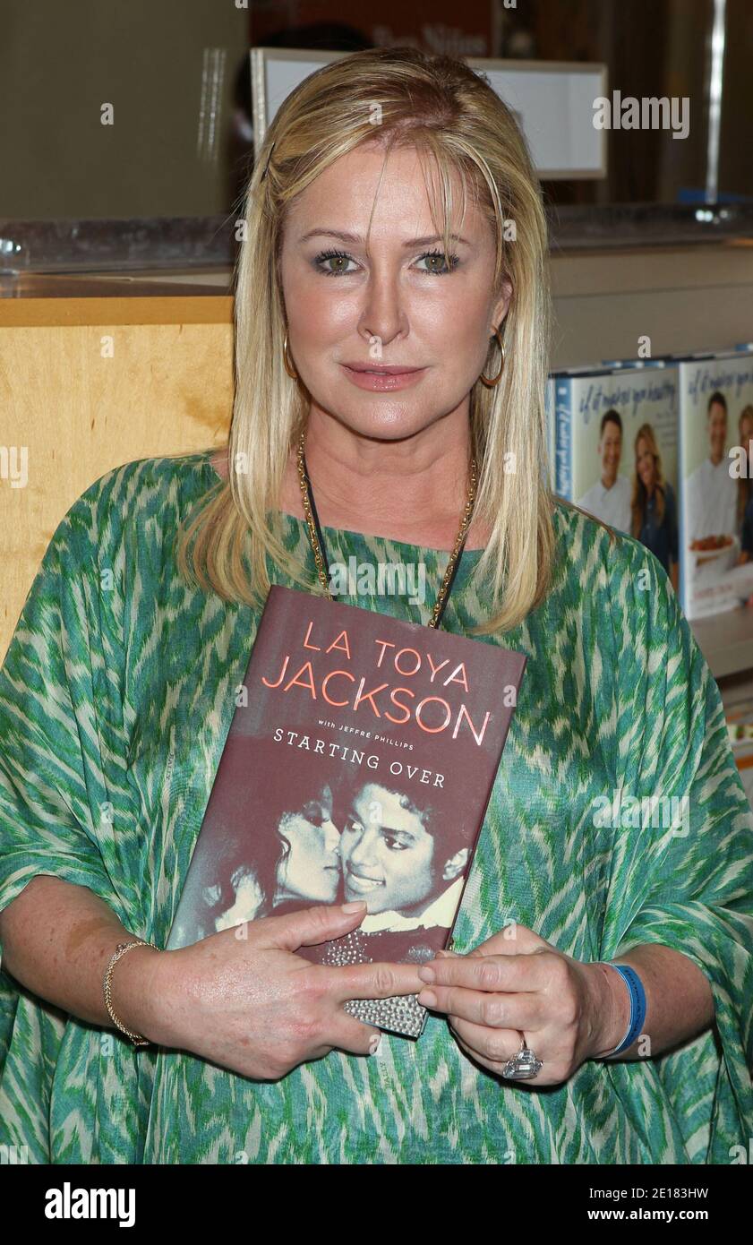 Kathy Hilton, LaToya Jackson book signing for Starting Over at Barnes ...
