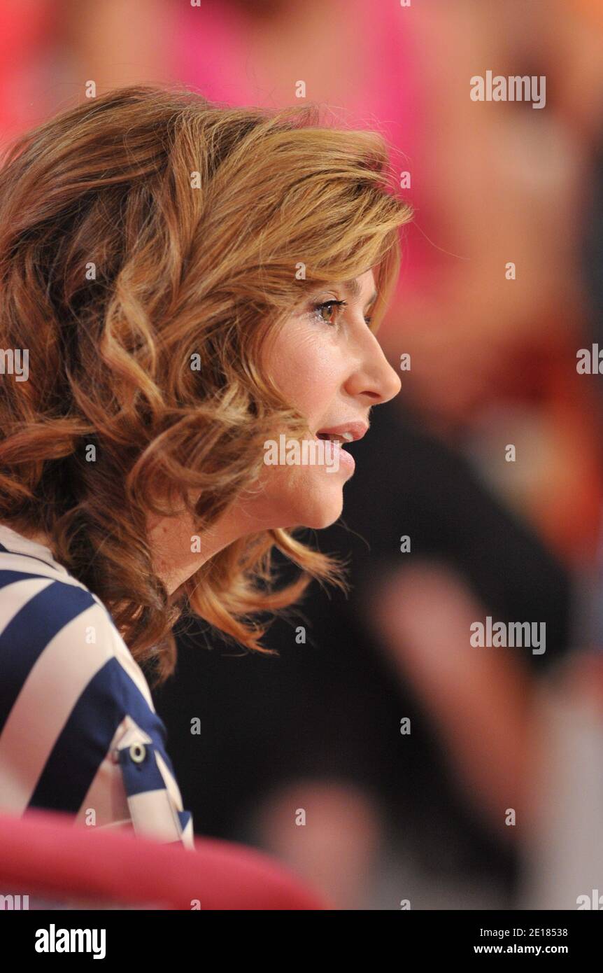 Florence Pernel at the taping of Vivement Dimanche on May 11, 2011 in ...