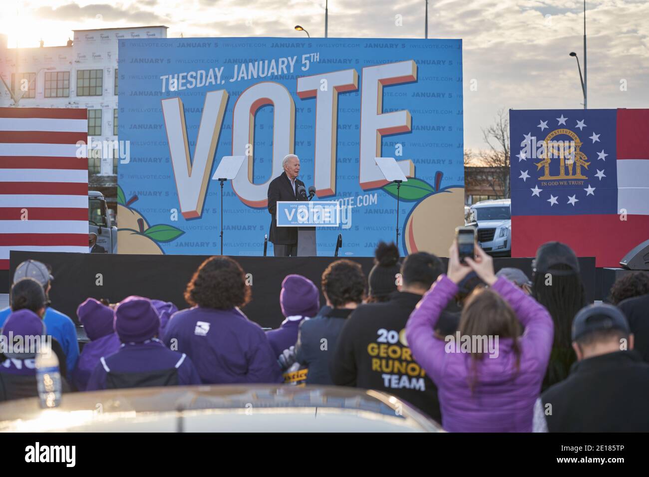 Joe biden rally 2021 hi-res stock photography and images - Alamy