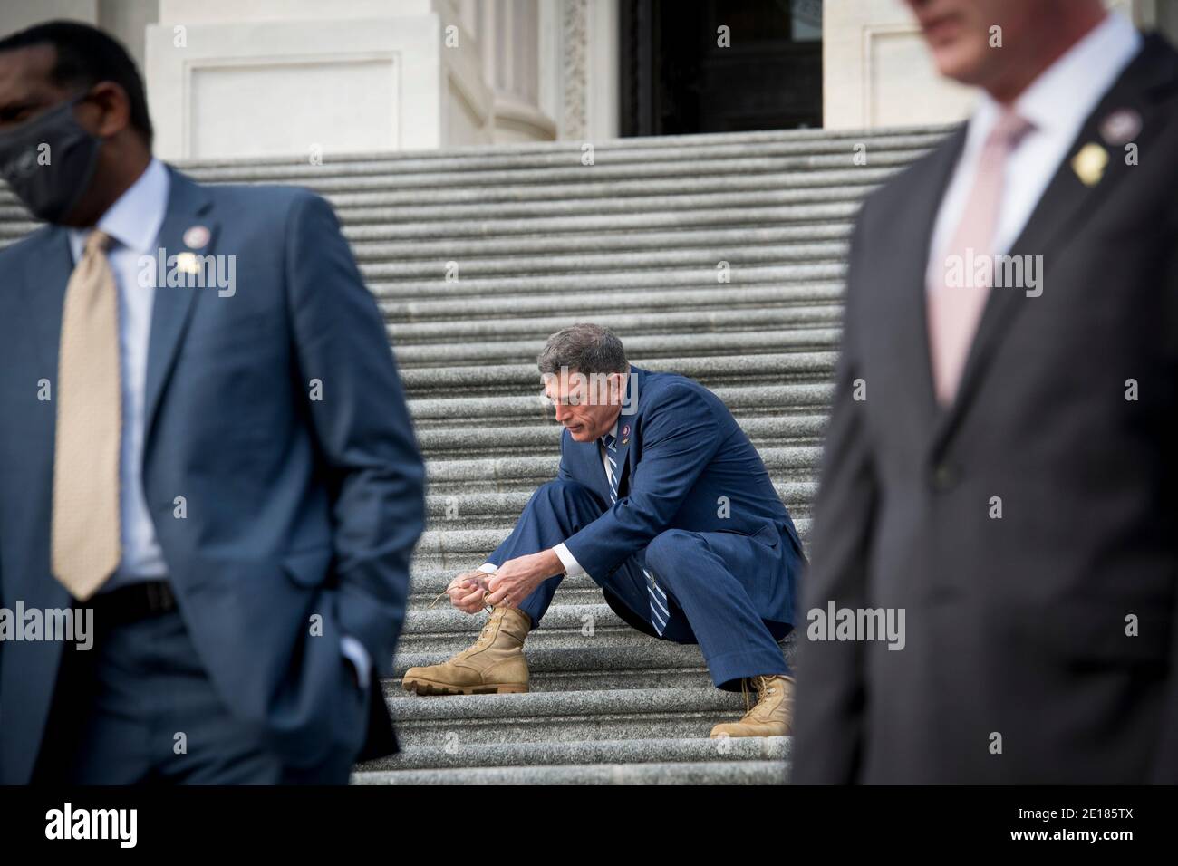 United States Representative Andrew Clyde (Republican of Georgia) ties ...