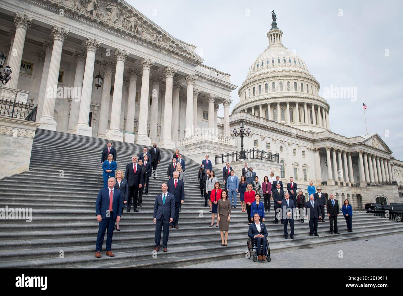 Freshmen GOP members of Congress pose for a group photograph on the ...