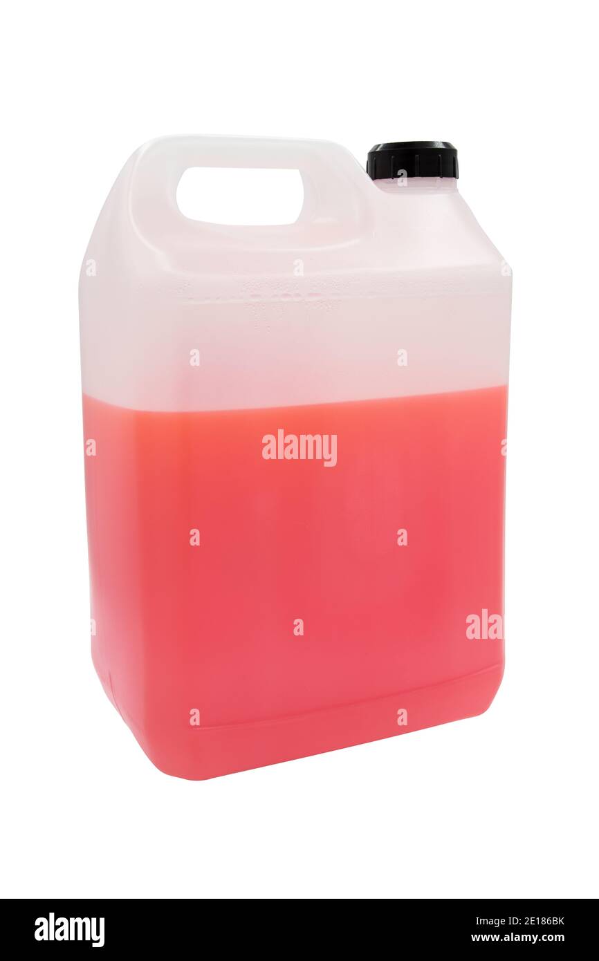 Alcohol Jerry Can isolated on white background. Full depth of field ...