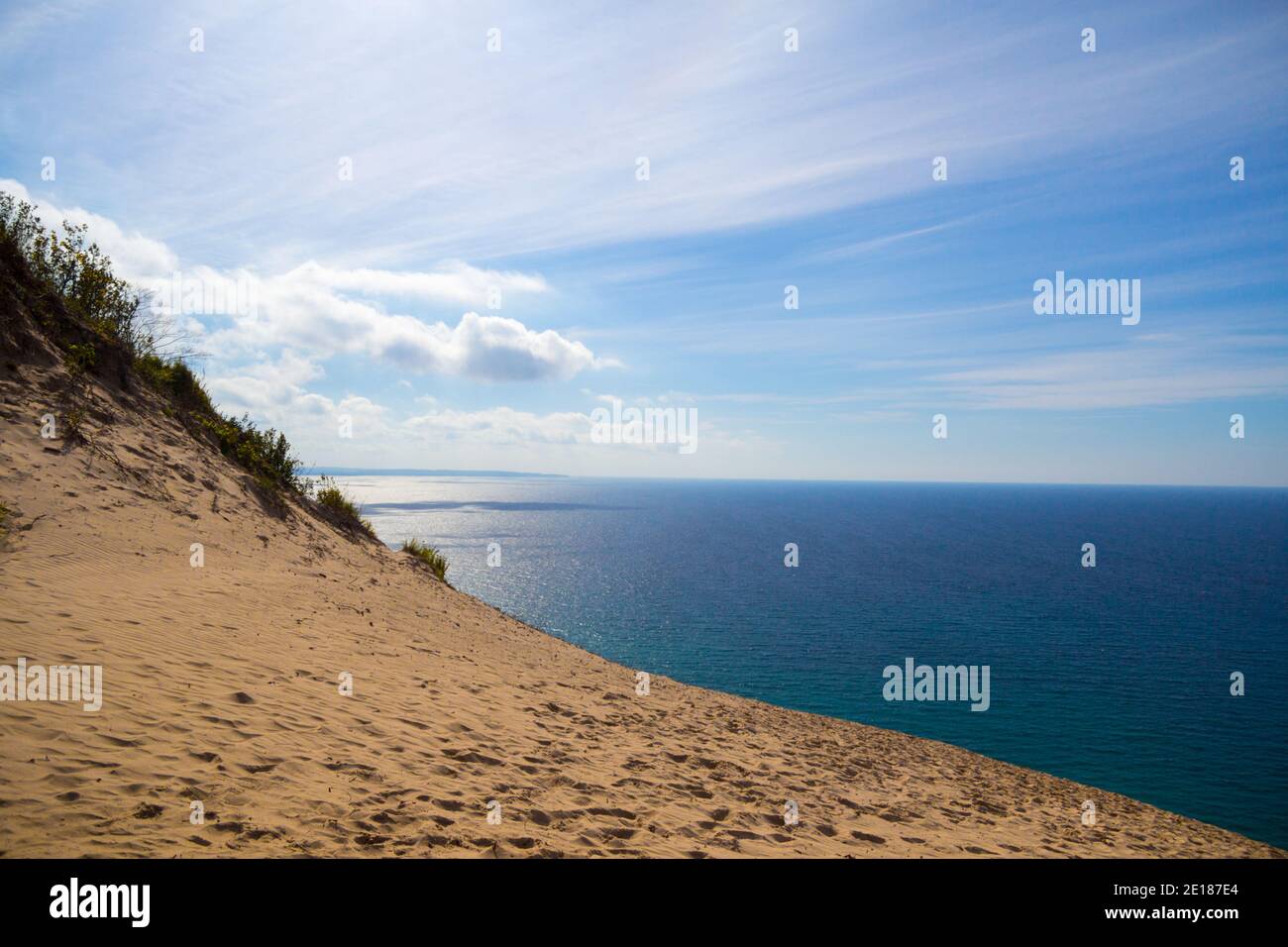 Sleeping bear dunes national lakeshore park hi-res stock photography ...