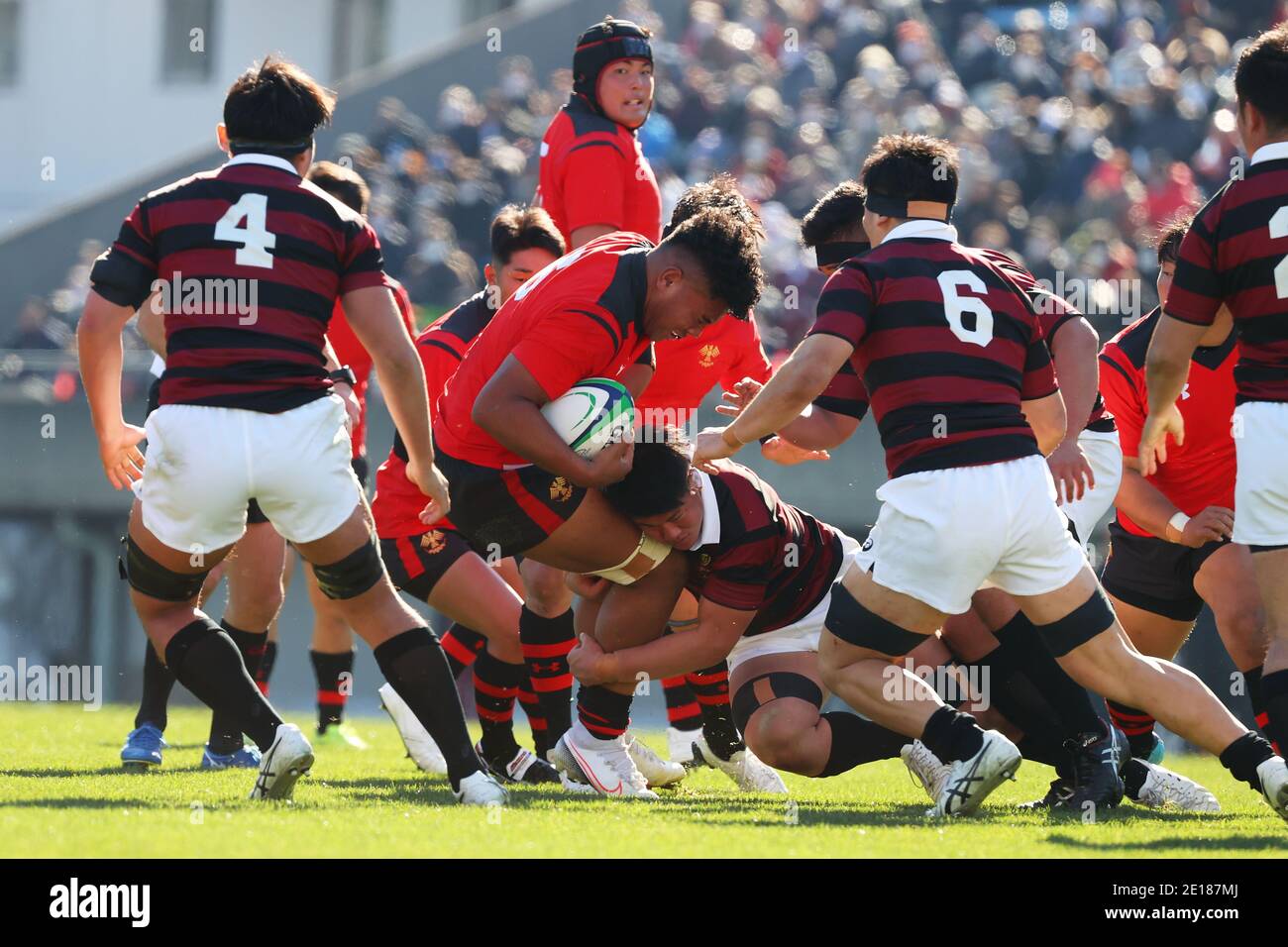Tokyo, Japan. 2nd Jan, 2021. D'anjahlo Ahsui Rugby : The 57th All-Japan ...