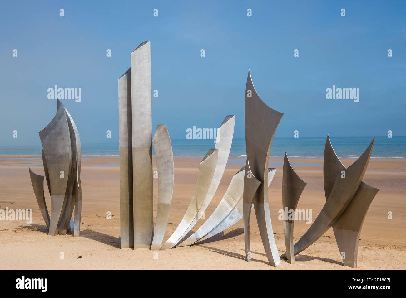 Vierville Sur Mer Normandy May 6th 2013 : 'Les Braves' Omaha Beach ...