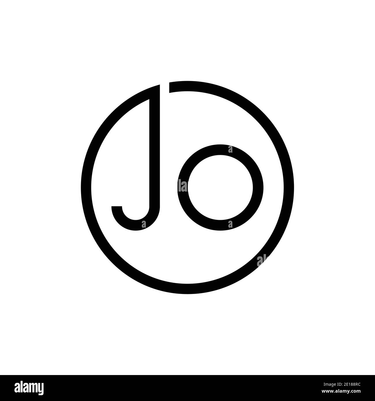 Jo logo Black and White Stock Photos & Images - Alamy