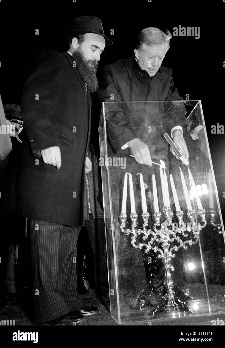 Jimmy and rosalynn carter habitat Black and White Stock Photos & Images ...