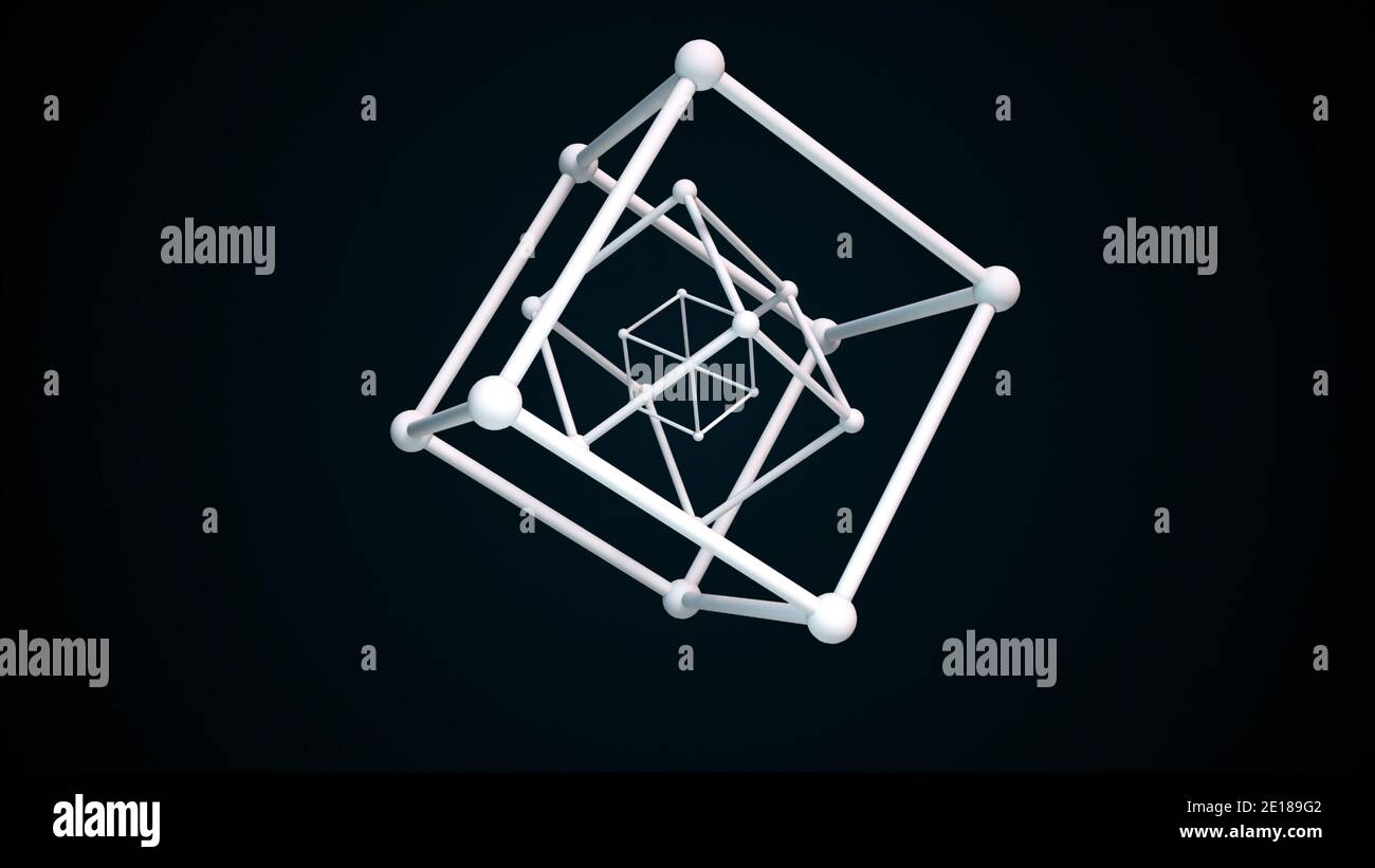 Cubic constructions from the crystal lattice with atoms in the nodes ...