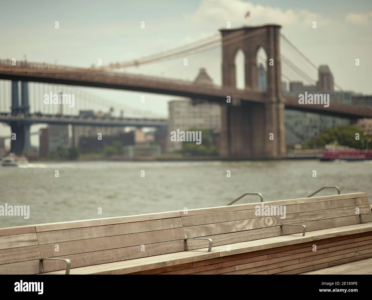 Top view brooklyn bridge on hi-res stock photography and images - Alamy