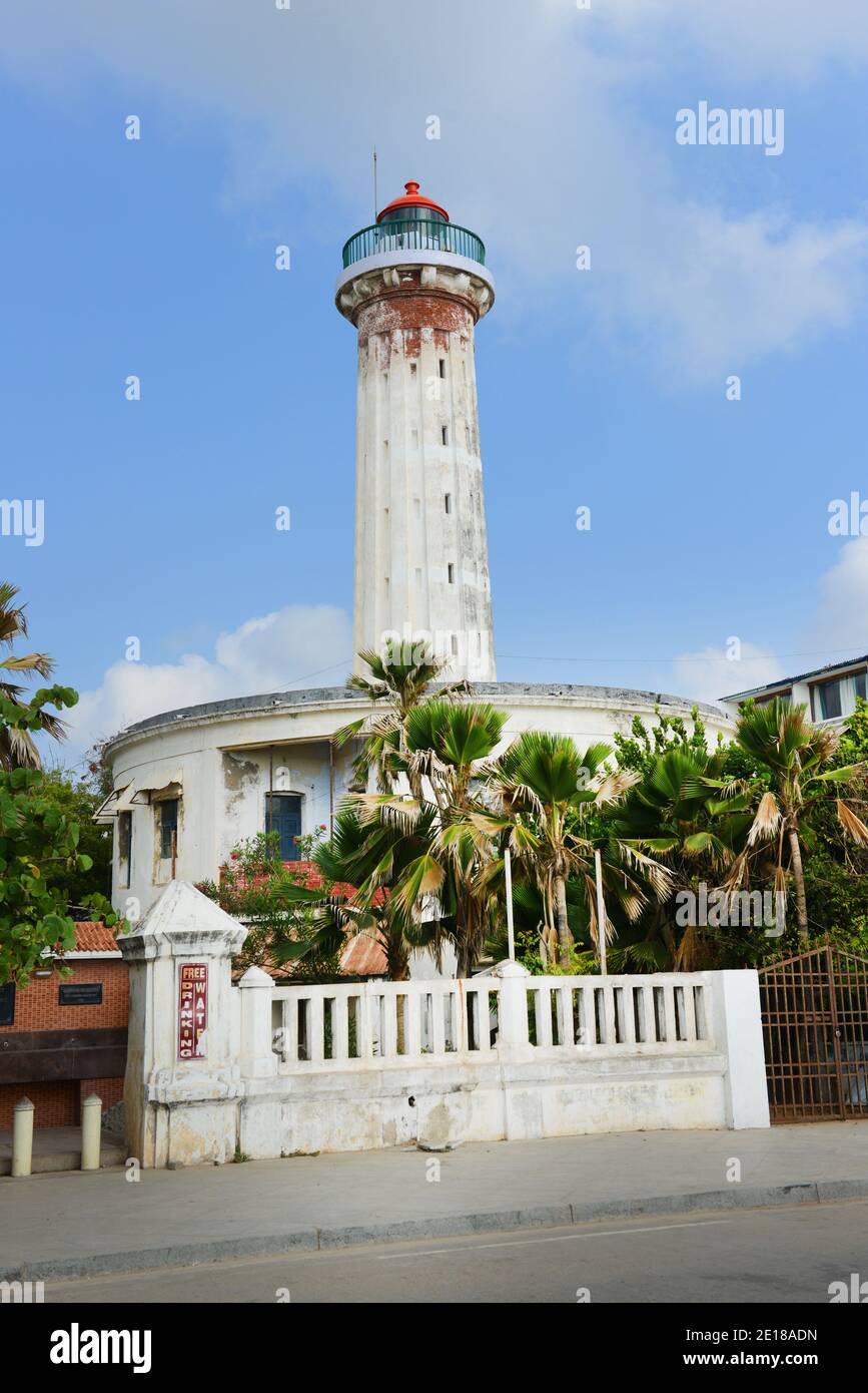 The Old Lighthouse in Pondicherry, India Stock Photo - Alamy