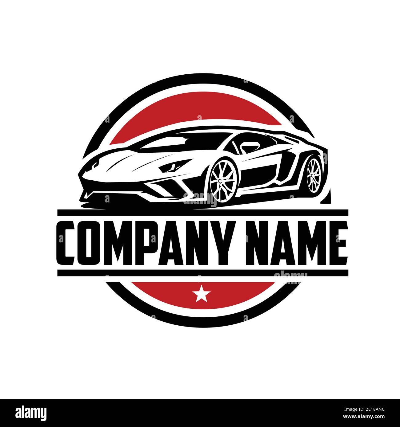 Headlight modern car led Stock Vector Images - Alamy