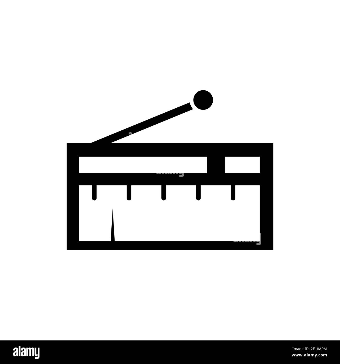 Radio icon design premium vector template. Completely editable with ...