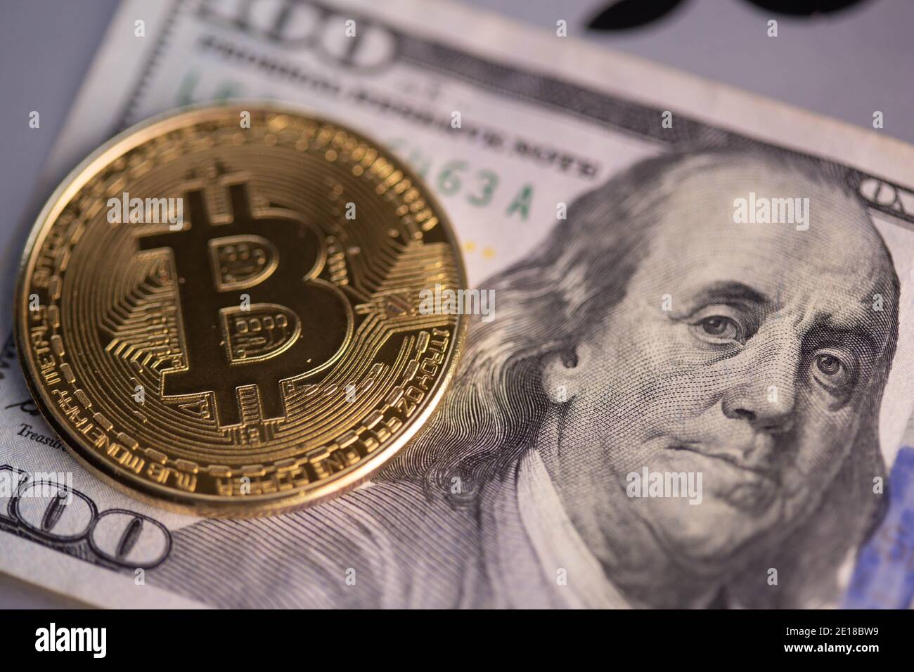 Bitcoin digital crypto money currency Stock Photo - Alamy
