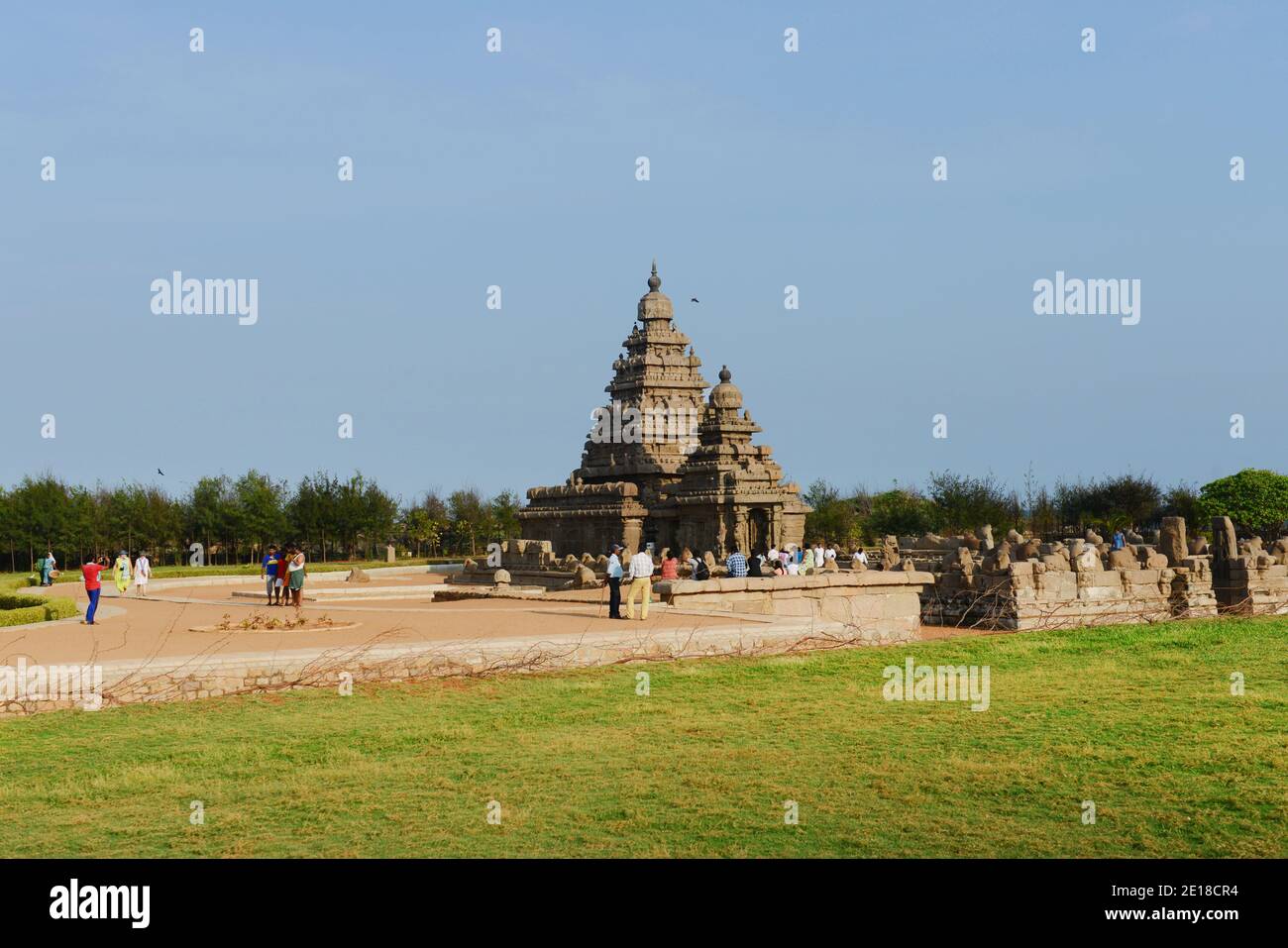 The shore temple in Mahabalipuram, India Stock Photo - Alamy