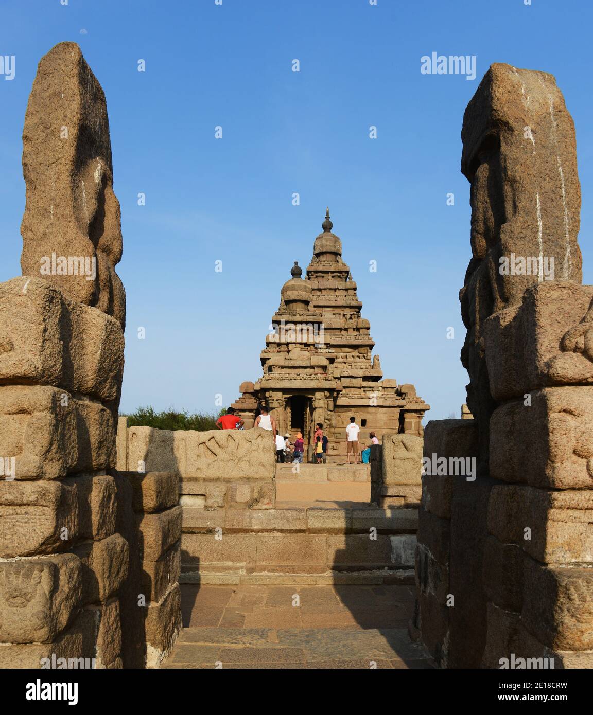The shore temple in Mahabalipuram, India Stock Photo - Alamy