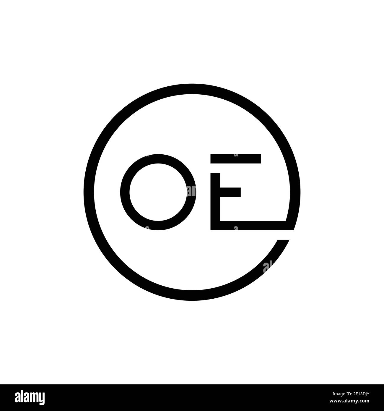 Oe brand logo hi-res stock photography and images - Alamy